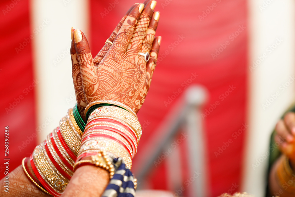 Bangles In Hand With Mehndi Cover Photos