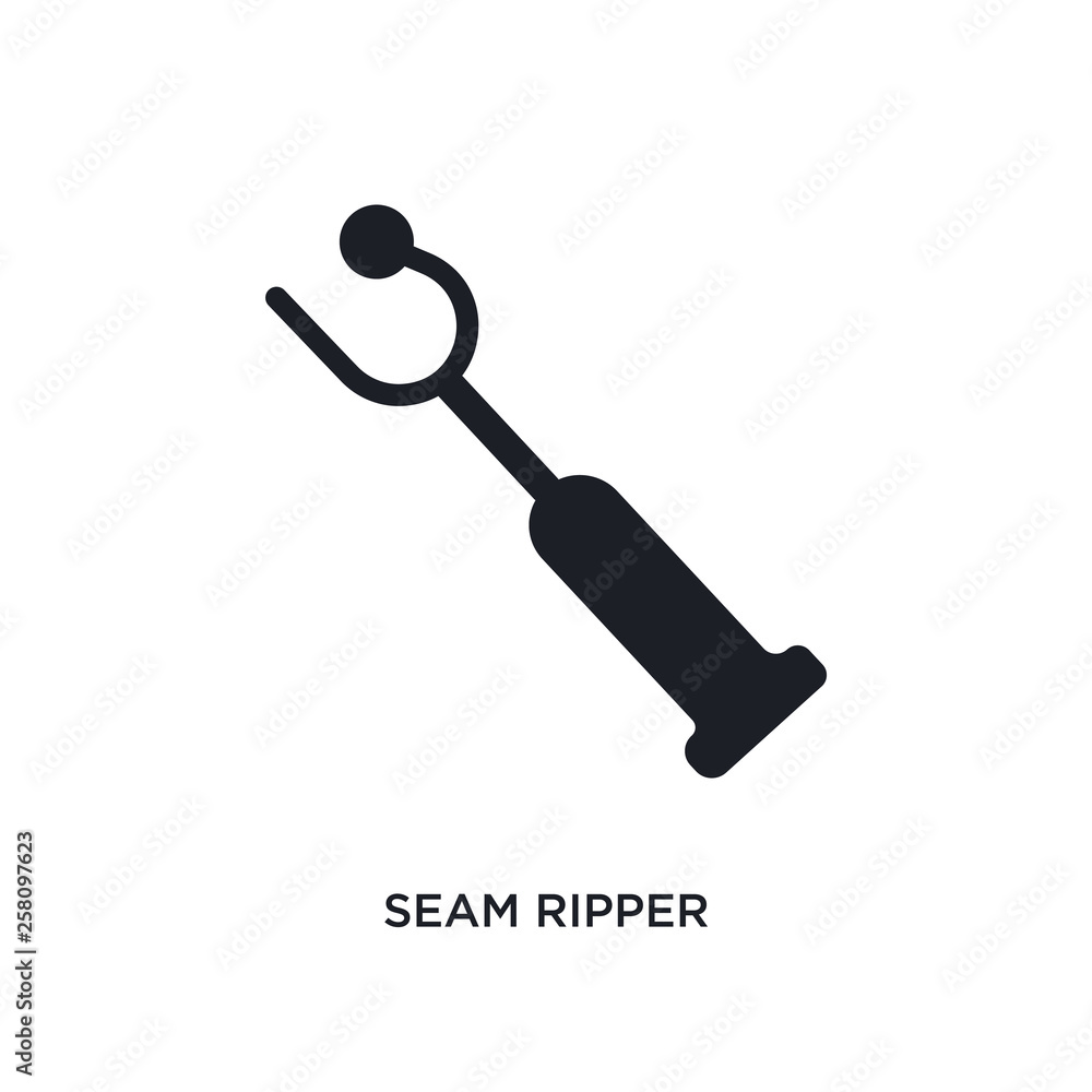 seam ripper isolated icon. simple element illustration from sew concept ...
