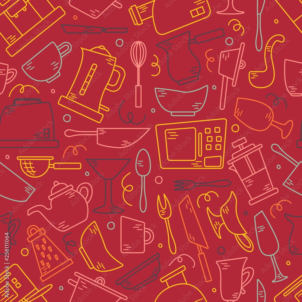 Background Kitchen Appliances