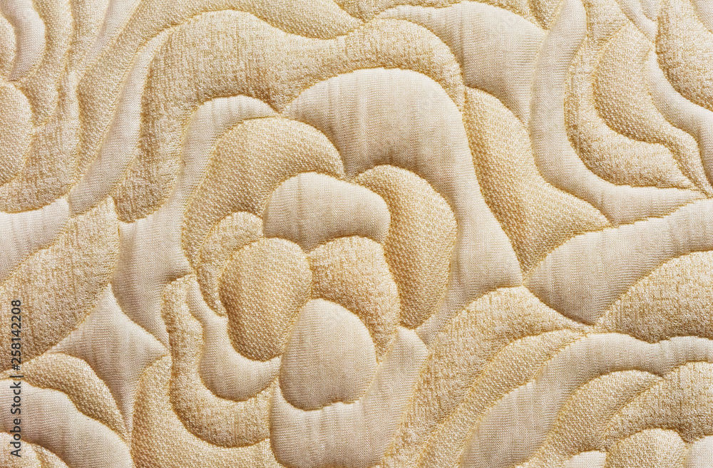 Texture of 3D printed fabric. Background of 3D fabric for design and ...