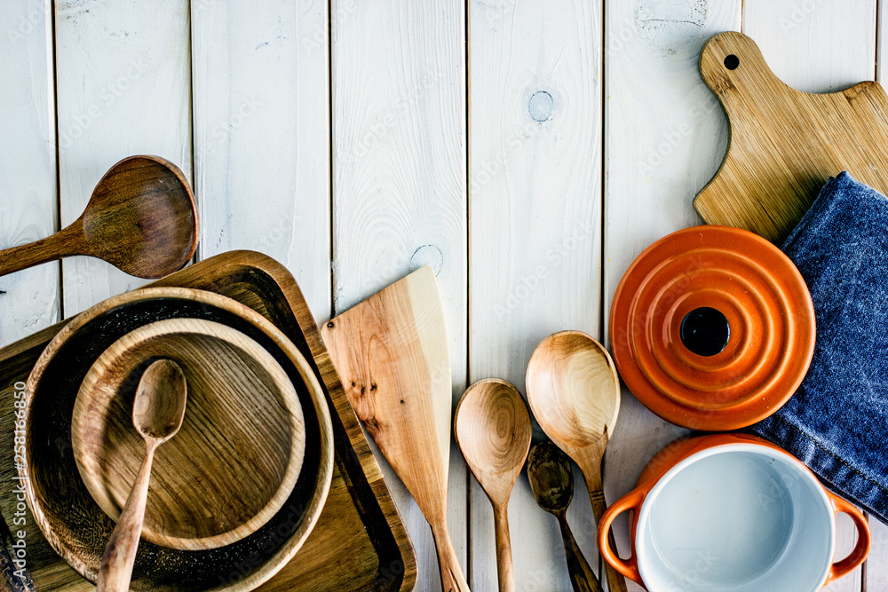 Kitchen Utensils Background