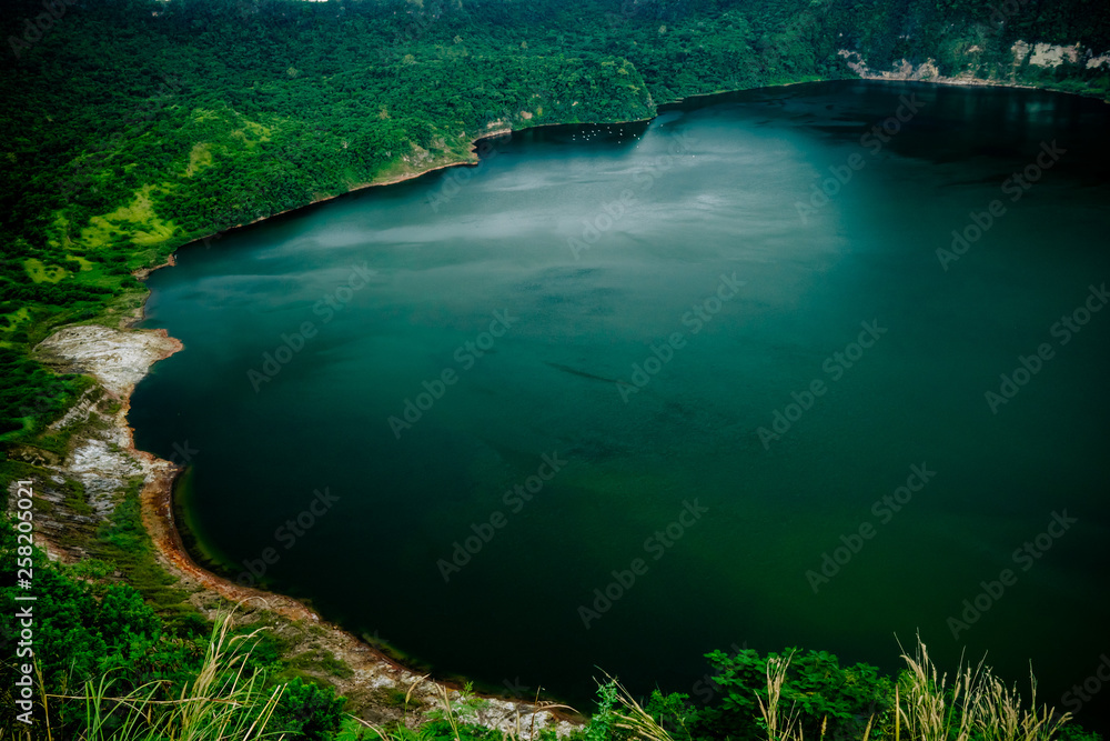 Taal Volcano in Tagaytay, Vulcan Point. Philippines. Luzon Island Stock ...