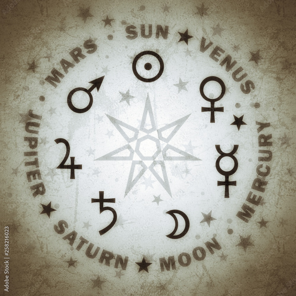 Ancient Star of Medieval magicians: The Septener — the seven classical ...