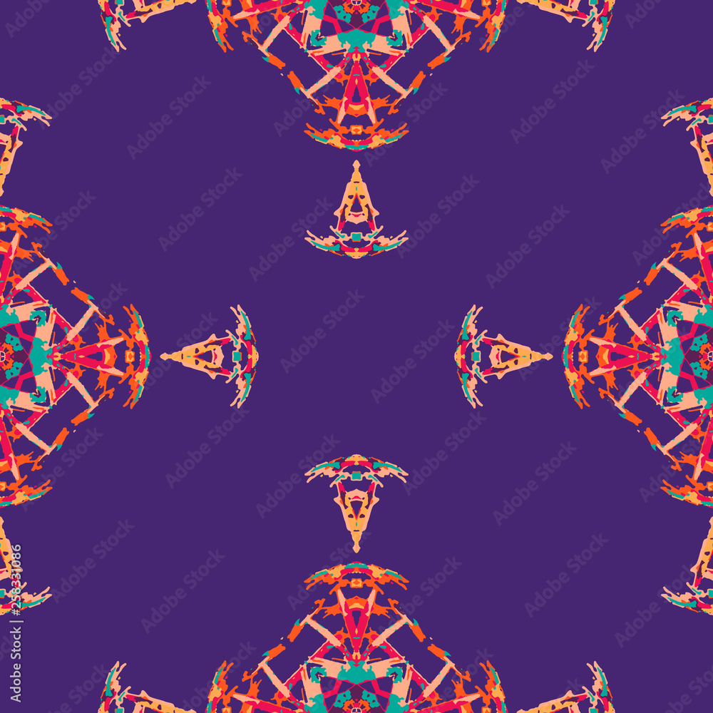 Fishnet Flower Pattern