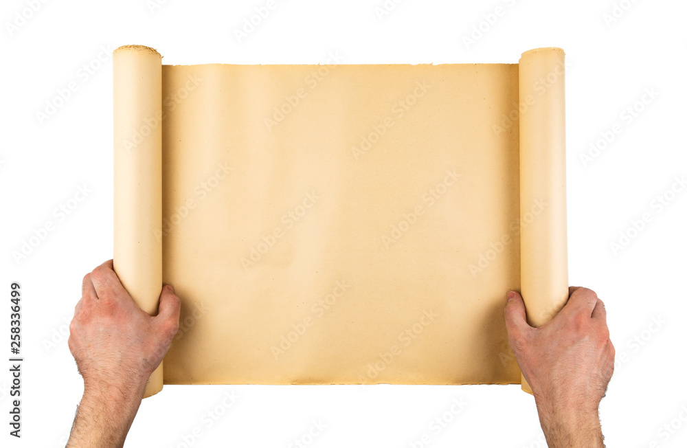 Holding Scroll