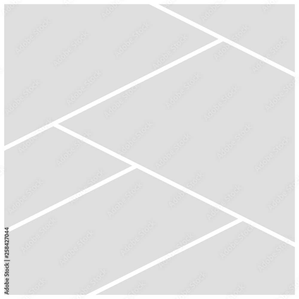 Gray mood board template on white background Stock Vector | Adobe Stock