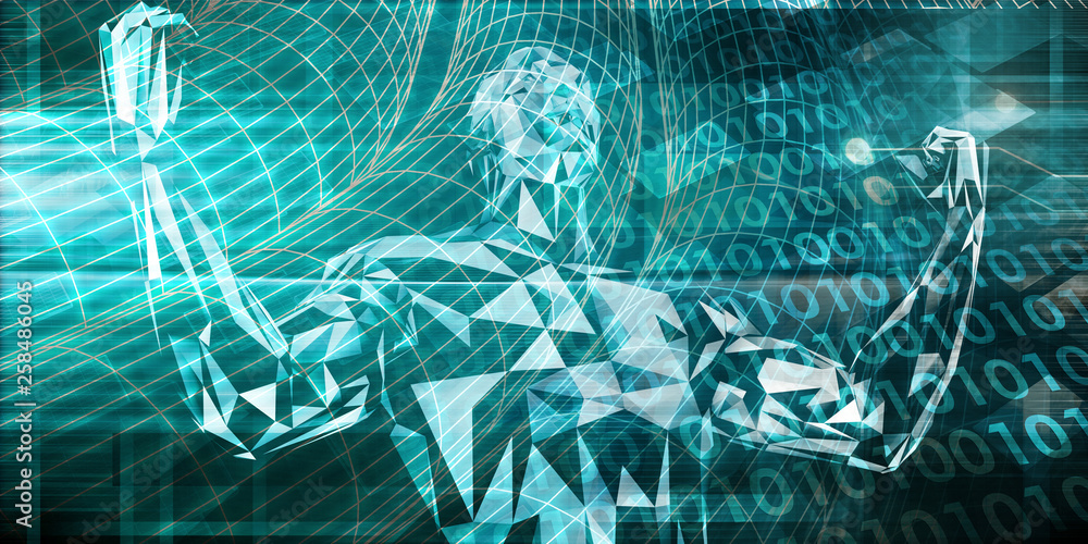 Human Implant Concept Stock Illustration | Adobe Stock