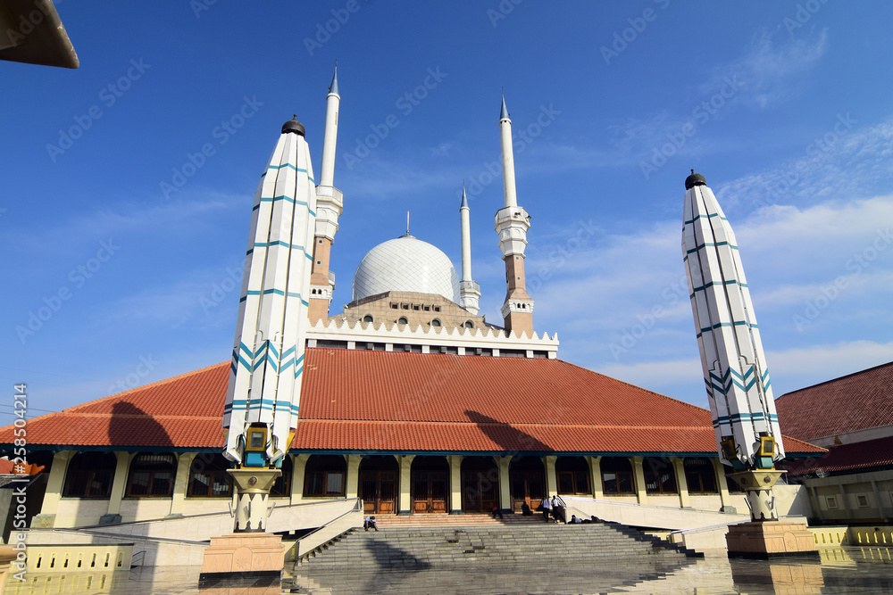 Semarang, Indonesia - 30 March 2019 : MAJT ( Masjid Agung Jawa Tengah ...
