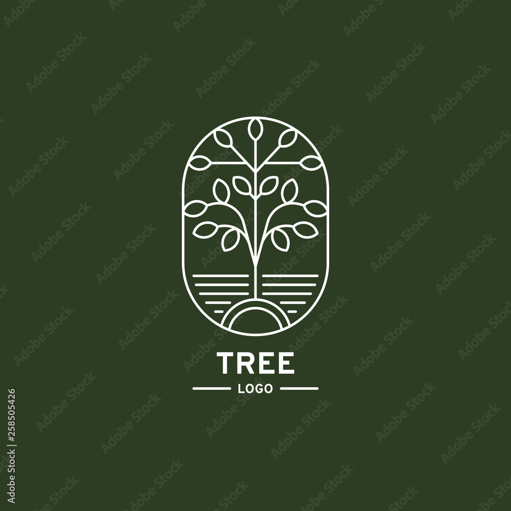 Modern Tree Logo