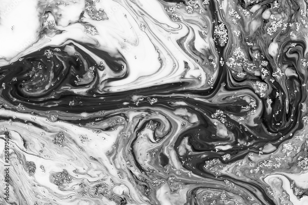 Beautiful abstract painting is a painting technique Ebru .Turkish Ebru ...