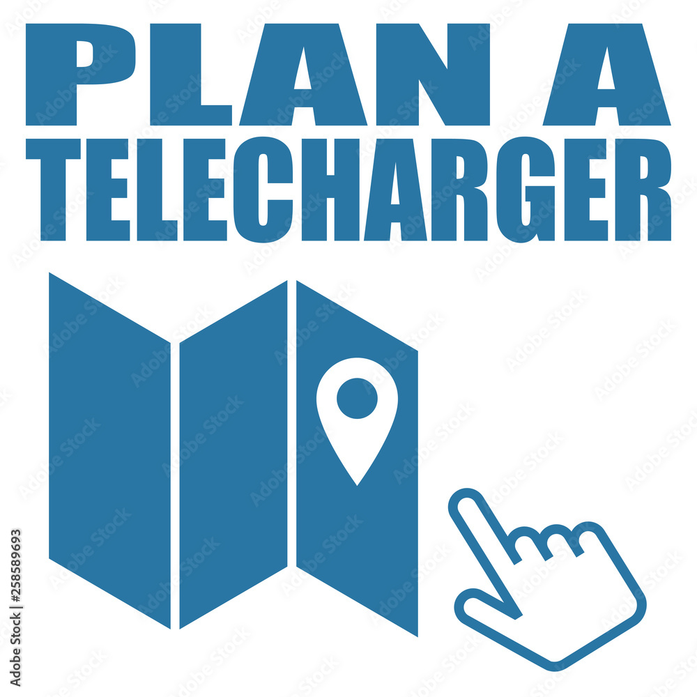 Logo plan à télécharger. Stock Vector | Adobe Stock