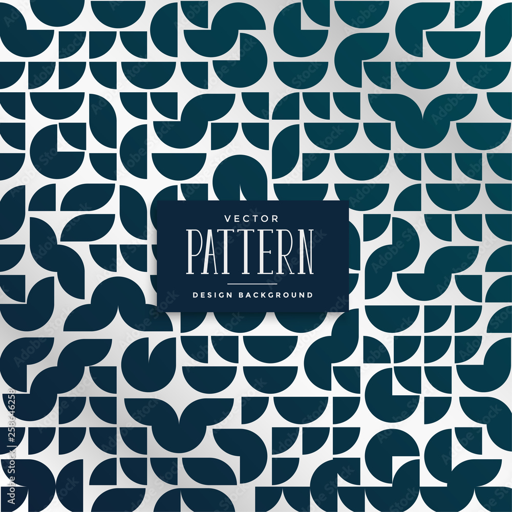 abstract curvy shape truchet pattern background Stock Vector | Adobe Stock