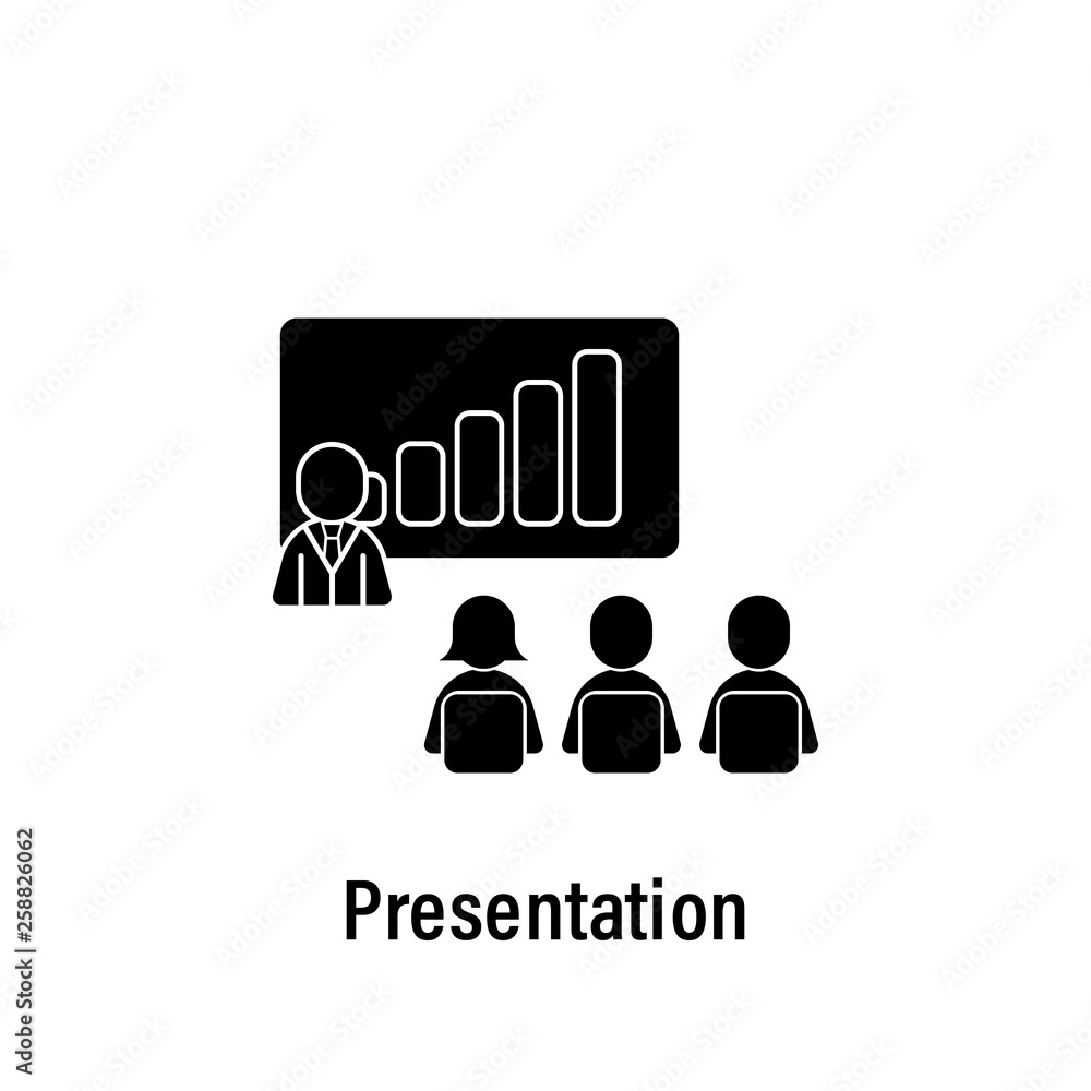 Team work, analysis, presentation, team, users icon. Element of team ...