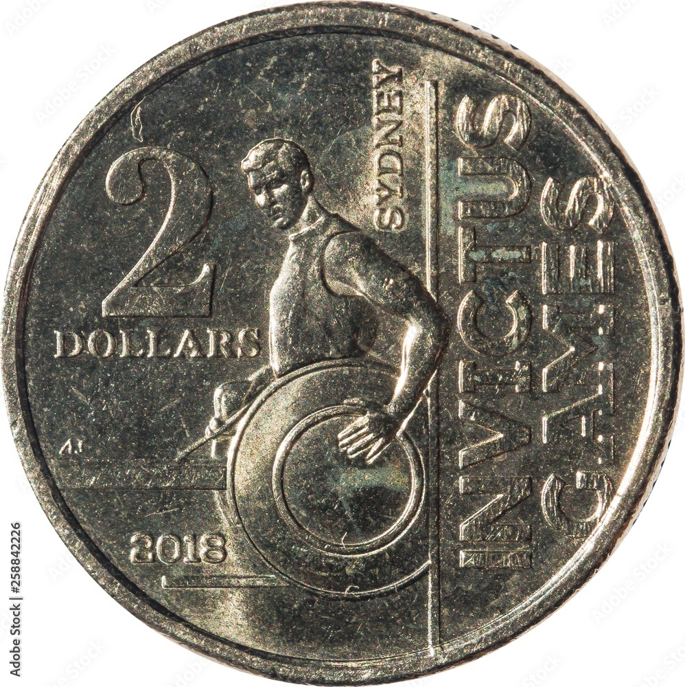 Two Dollars Australian Coins. In 2018 Australia hosts the Invictus ...