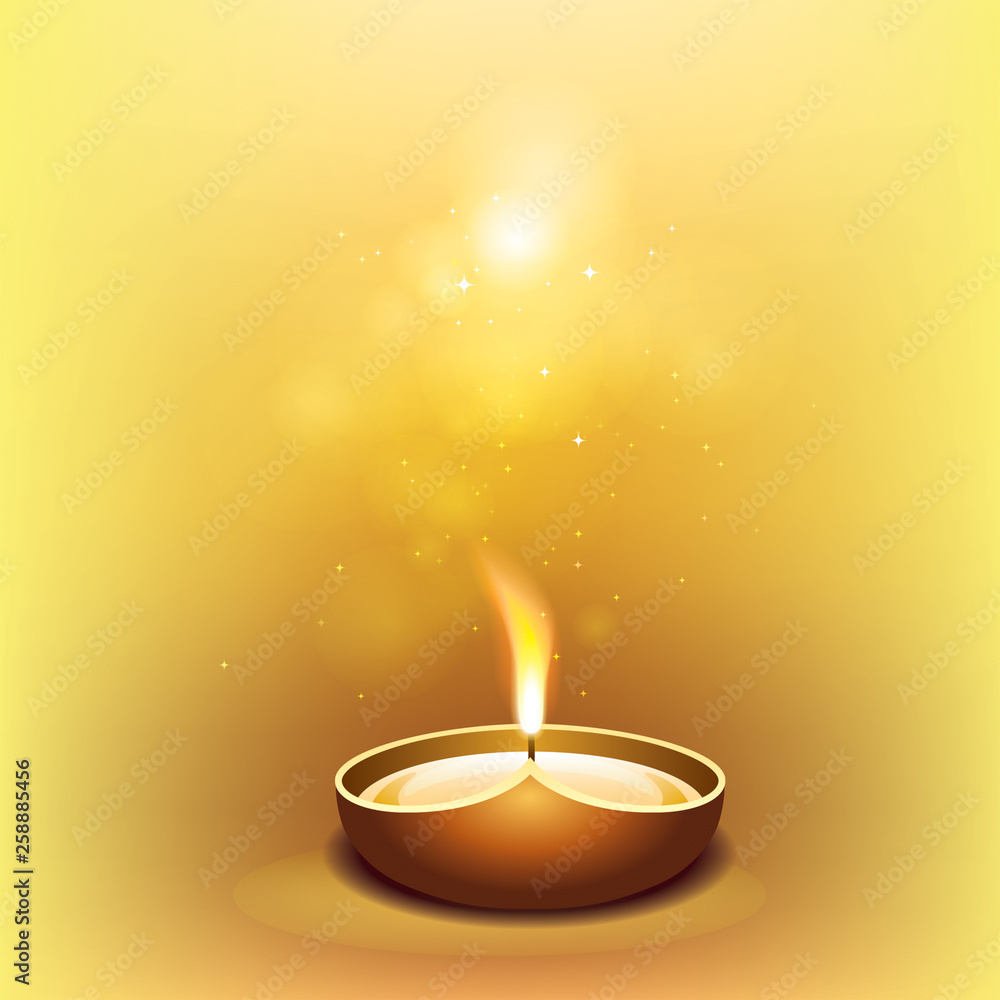 Diwali & deepavali greetings design Stock Vector | Adobe Stock