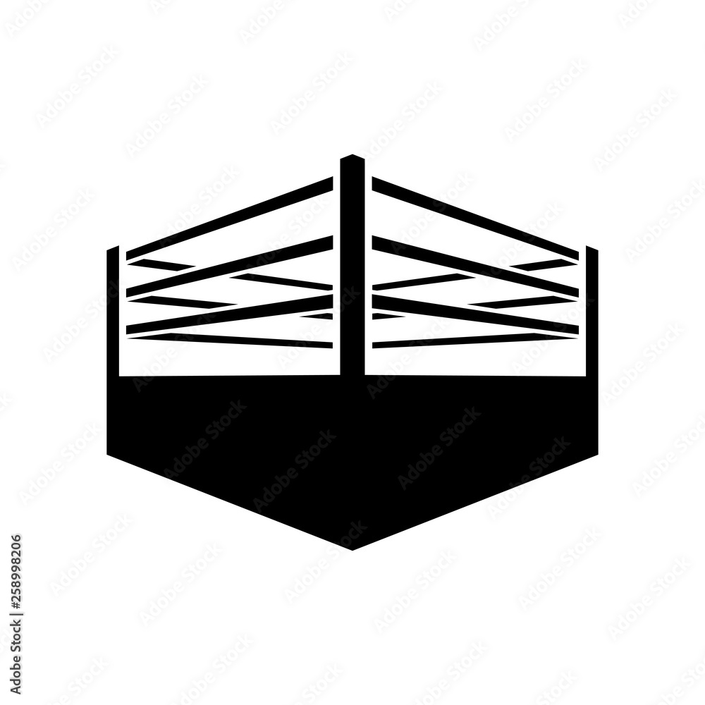 Boxing Ring Vector