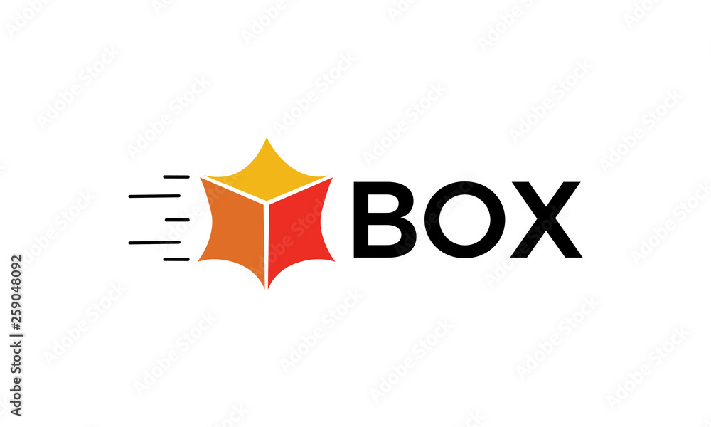 Box Logo Stock Vector | Adobe Stock