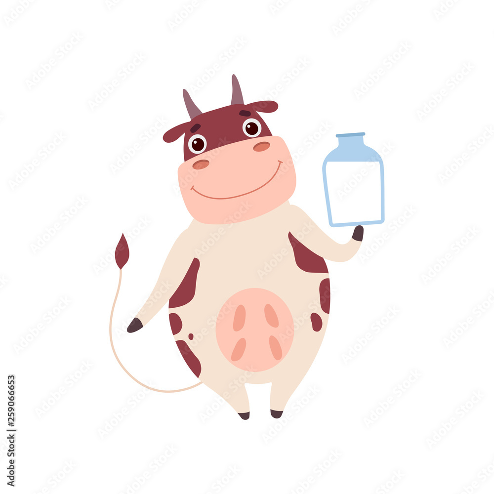 Cow Standing On Two Legs