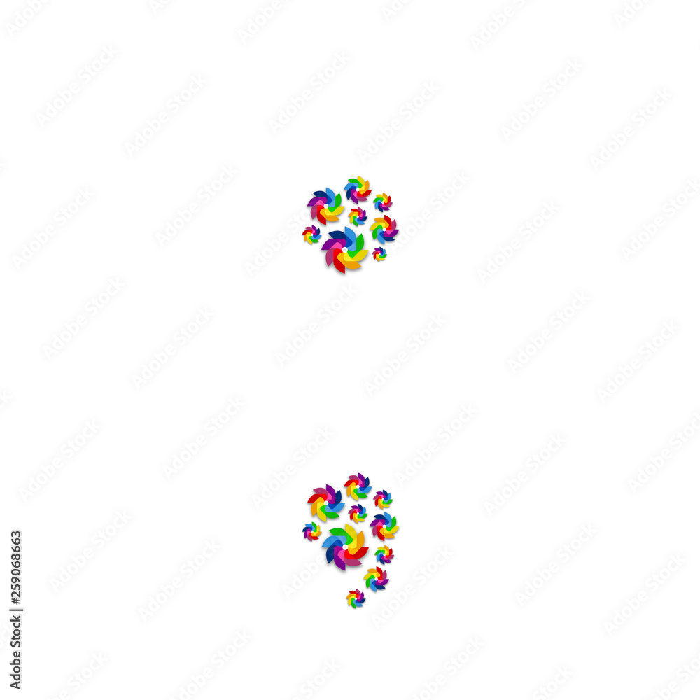 Alphabet set letter Punctuation semicolons, Turbine paper pattern ...