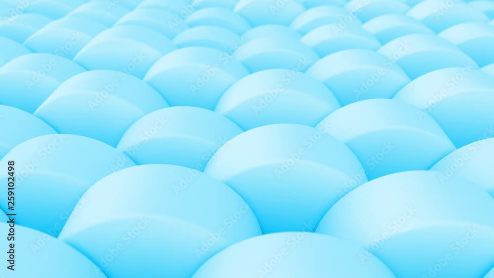 3D abstract set of different colors shapes cylinders round object ...