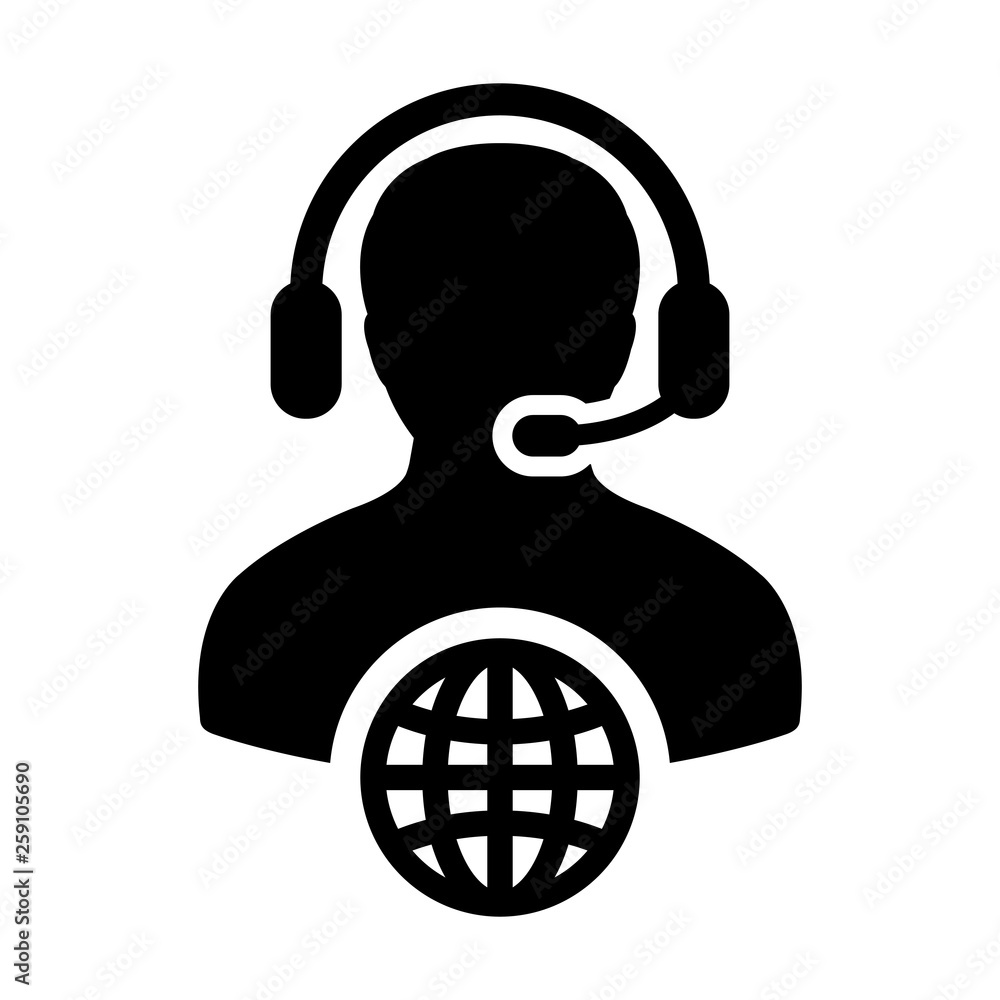 Headset Icon Person