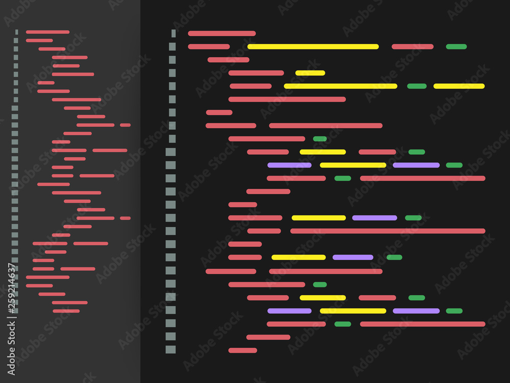 Digital Java Code Text Computer Software Coding Vector Concept Programming Coding Script Java