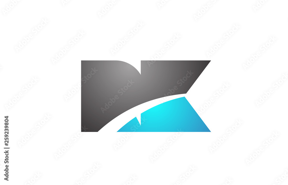 alphabet letter rk r k logo company icon design Stock Vector | Adobe Stock