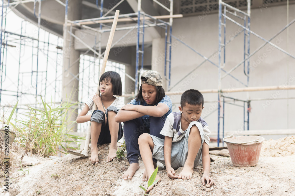 Children feeling stress from work,Stop children labour,world day ...