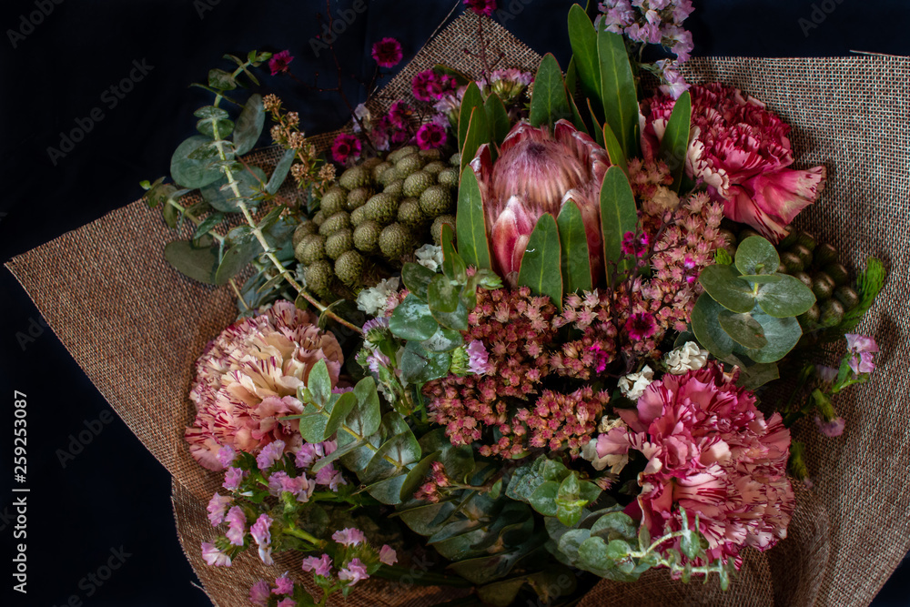 Beautiful Australian native flower arrangement wrapped bouquet ...