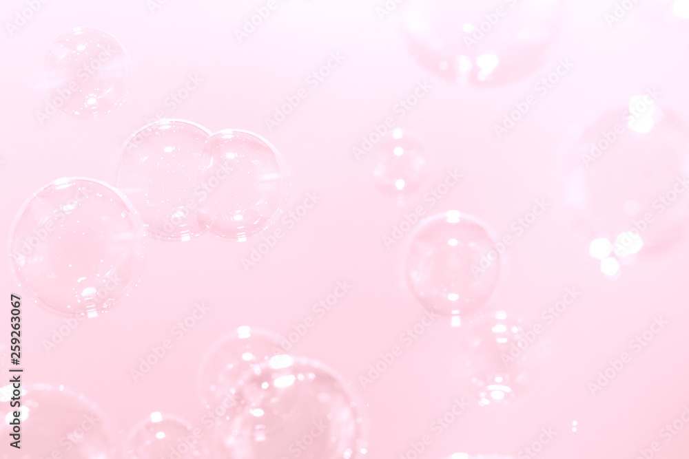 Pink bubbles background Stock Photo | Adobe Stock