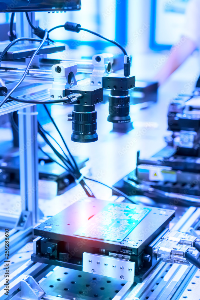 smart robot in manufacturing industry for industry 4.0 and technology ...