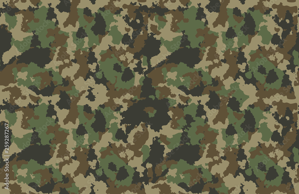 texture military camouflage repeats seamless army green hunting Stock ...
