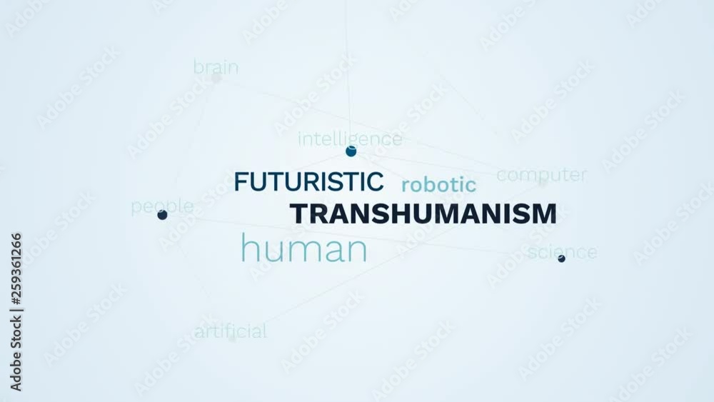 transhumanism futuristic human robotic computer person intelligence ...