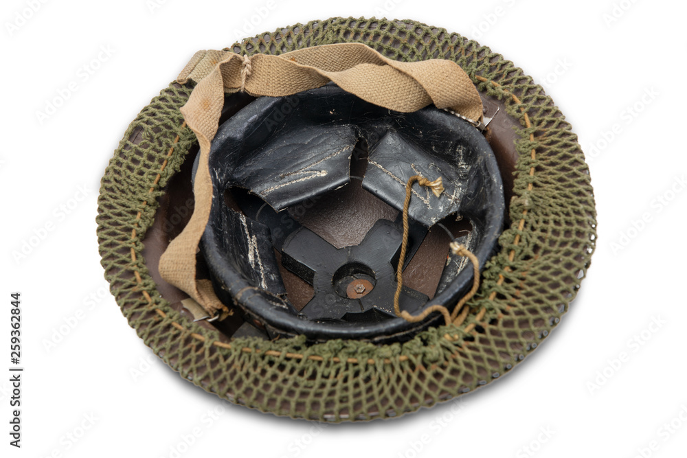 British battle helmet MkII "Brodie". on the white background. Stock ...