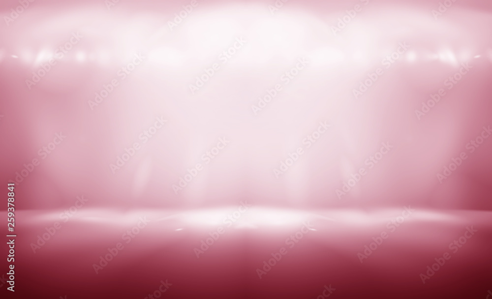 perspective floor backdrop pink room studio with light purple gradient ...