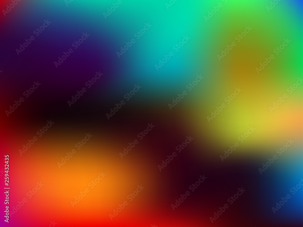 Bright palette. Juicy colors background. Saturation RGB shades. Mesh ...