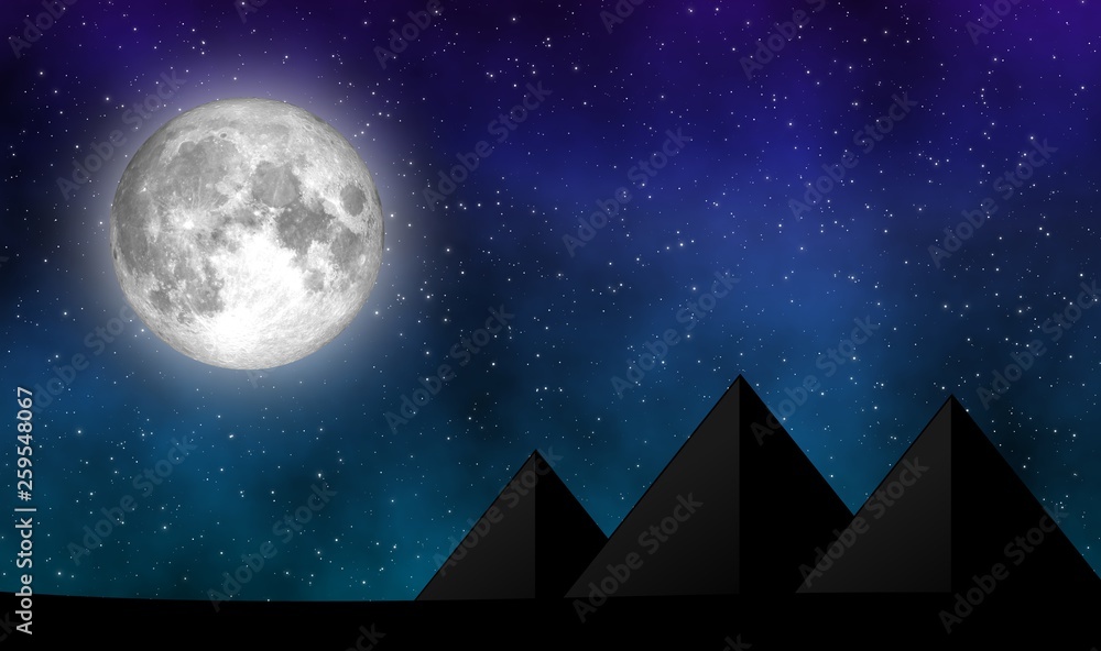 Pyramids On The Moon