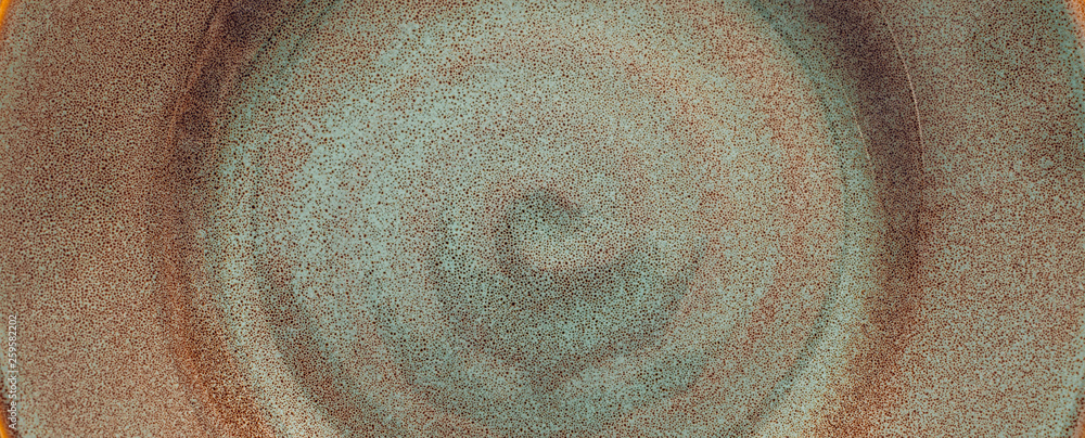 Modern ceramic handmade plate texture Stock Photo | Adobe Stock