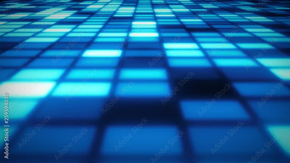 Abstract 3d Glowing Patterns Mosaic Background/ 4k animation of an ...