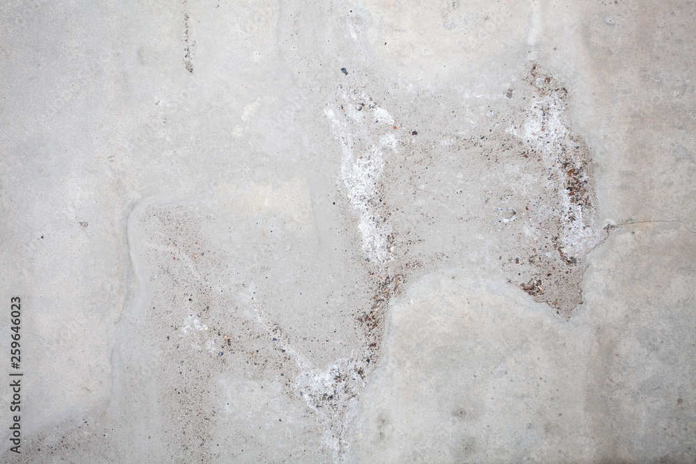 Formwork traces on concrete. Repair and construction or constructing ...