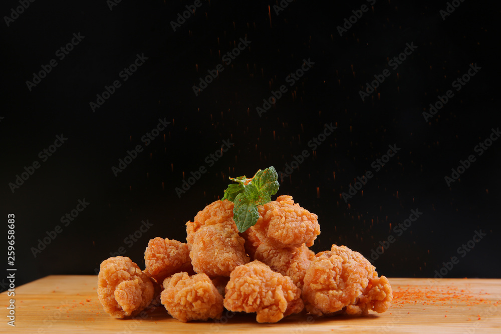 chicken nugget Stock Photo | Adobe Stock