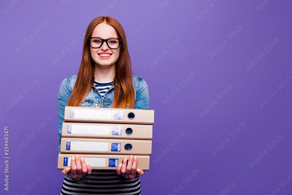 Foto de Portrait of her she nice-looking attractive charming cute ...