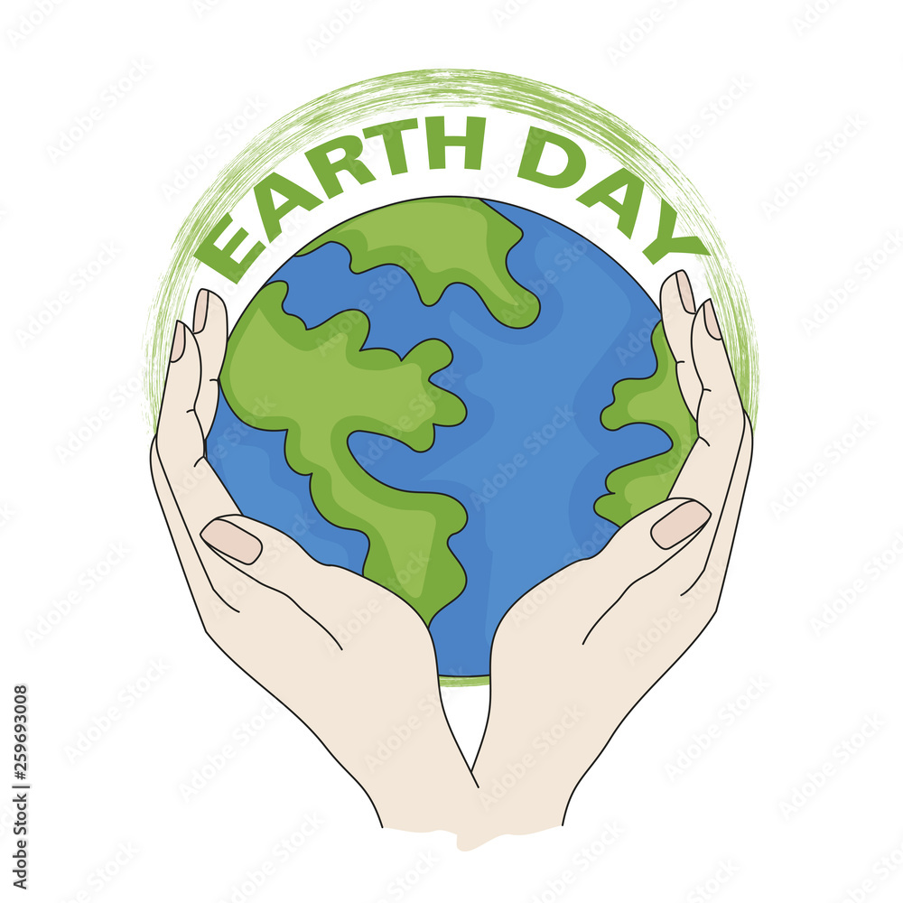 OUR EARTH Planet Day Ecological Environmental Pollution Problem Banner ...