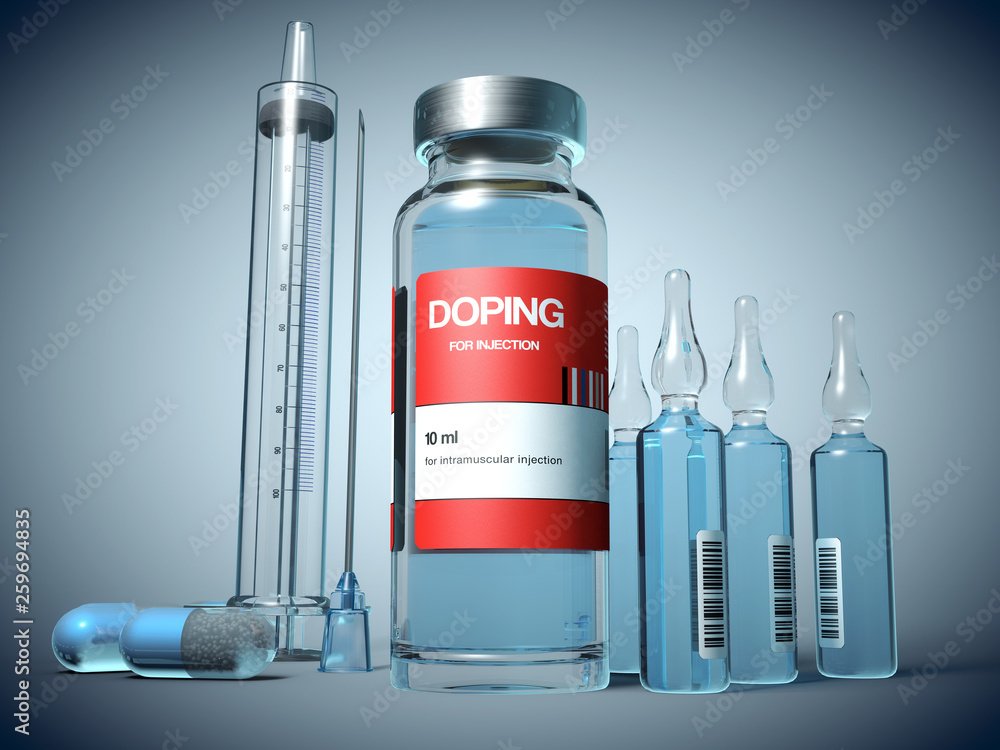 Doping substances in a vial, in ampules and in capsule form and an ...