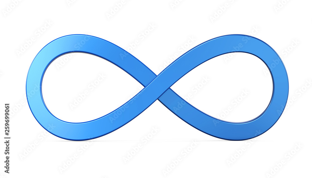 Infinity Symbol Isolated Stock Illustration | Adobe Stock