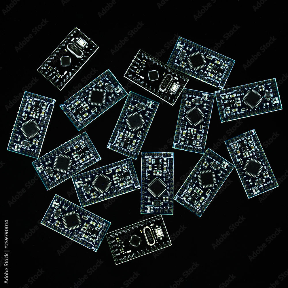 modules- open source microcontroller Stock Photo | Adobe Stock