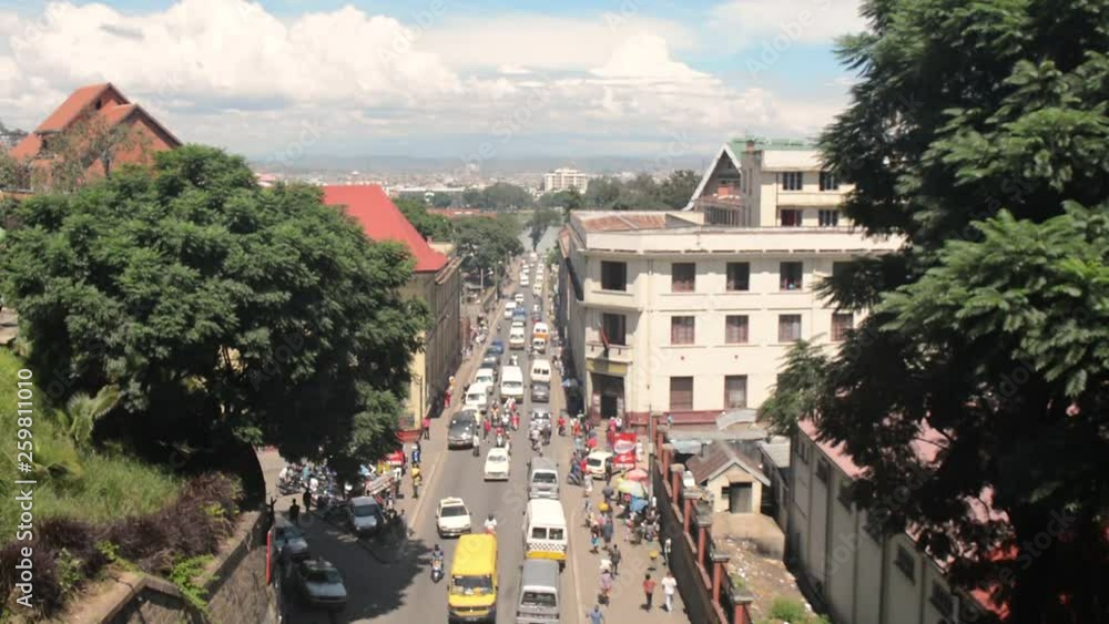 city, antananarivo, madagascar, capital, africa, tana, landscape ...