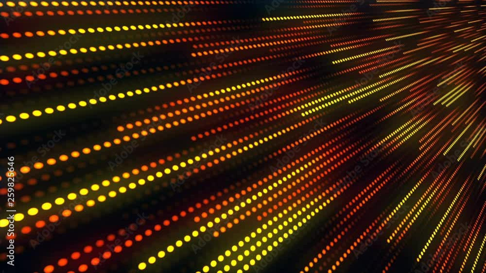 Led Screen animation. Led Wall. Vj disco visual mapping night clubs ...