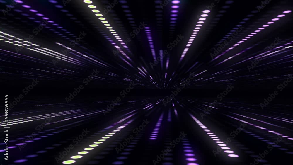 Led Screen animation. Led Wall. Vj disco visual mapping night clubs ...