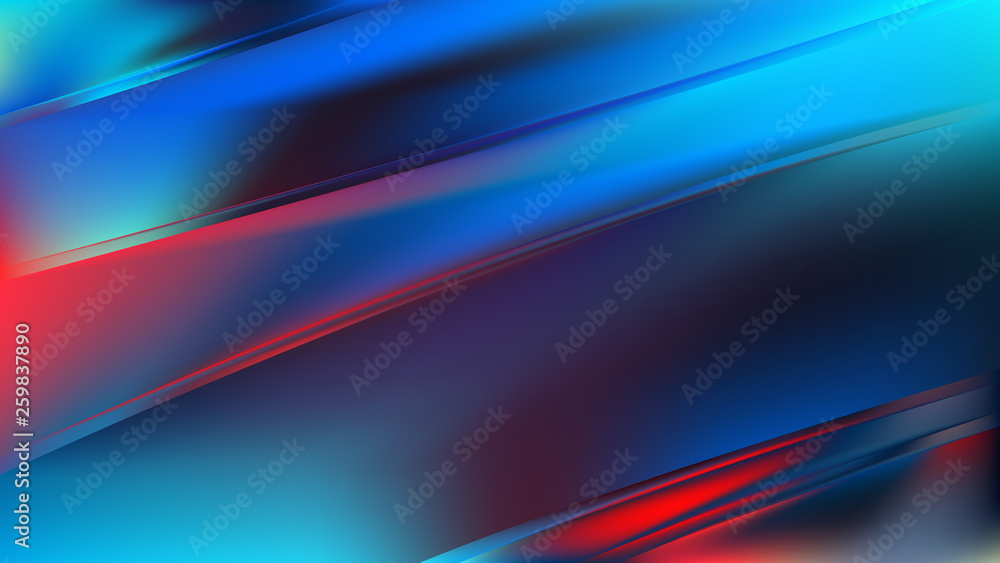 Abstract Red and Blue Diagonal Shiny Lines Background Stock ...